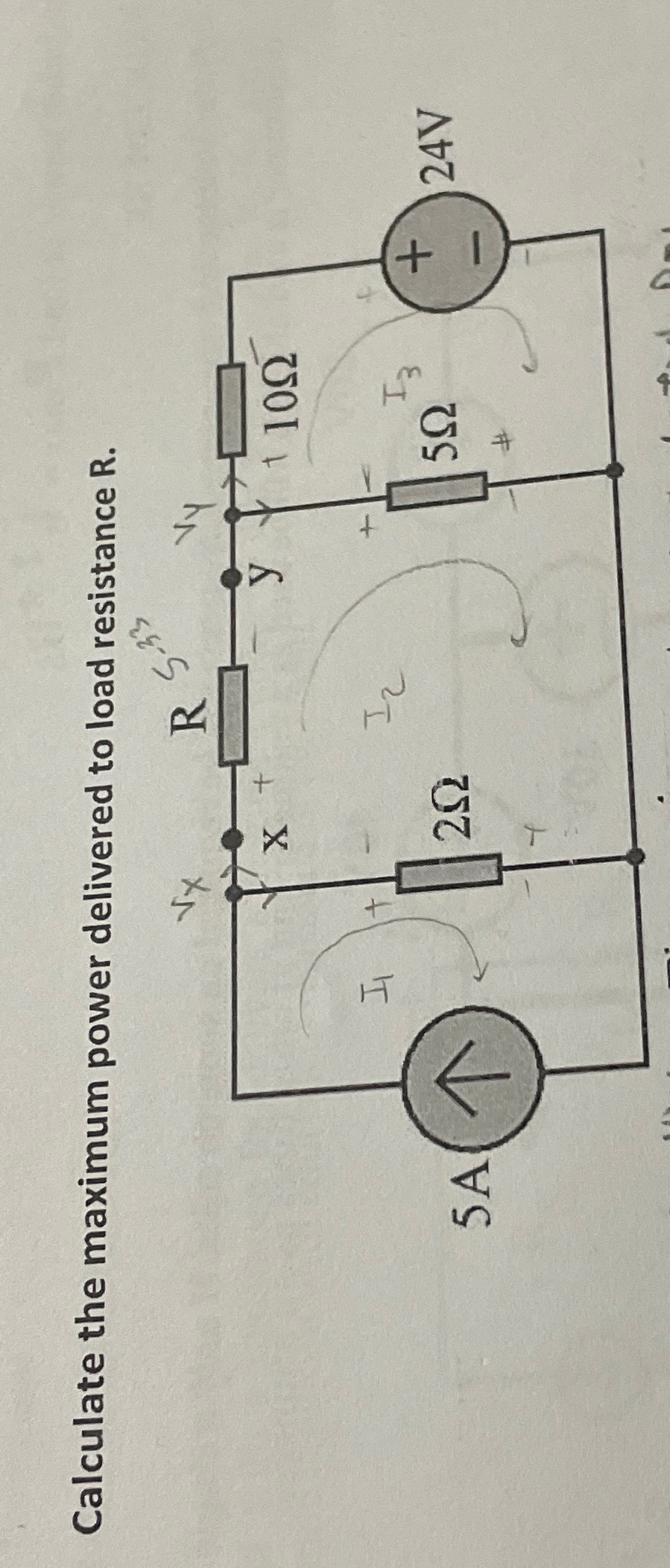 Solved Calculate the maximum power delivered to load | Chegg.com