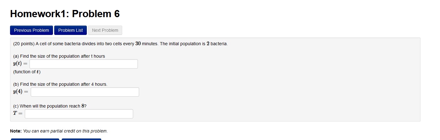 Solved Homework1: Problem 6(20 ﻿points) ﻿A cell of some | Chegg.com