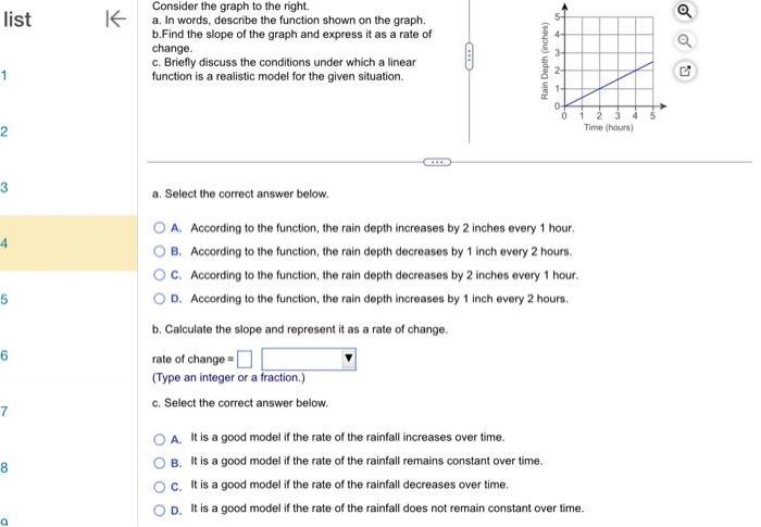 Solved Consider the graph to the right. a. In words, | Chegg.com