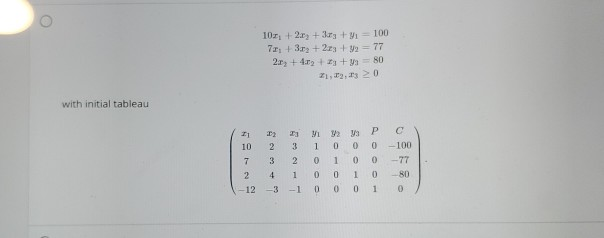 Solved Rewrite the following linear programming problem | Chegg.com