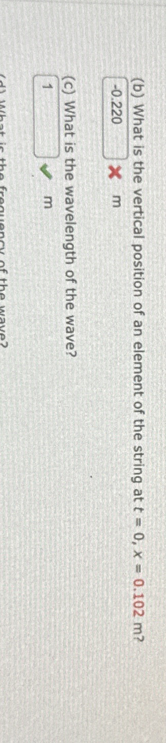 Solved (b) ﻿What is the vertical position of an element of | Chegg.com