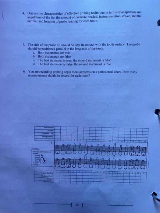 Solved 4. Discuss the characteristics of effective probing | Chegg.com