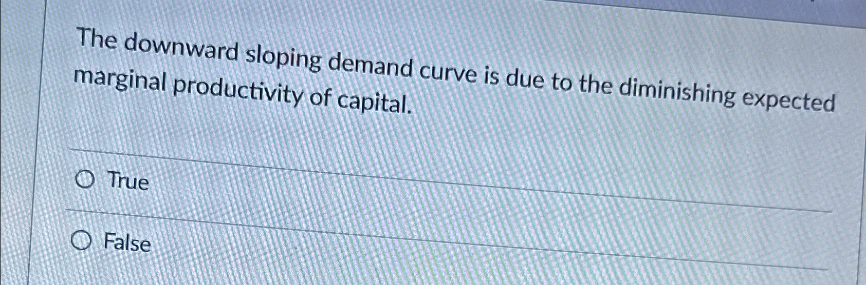 Solved The downward sloping demand curve is due to the | Chegg.com