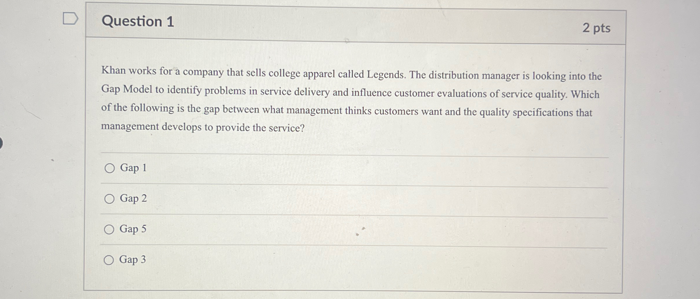 Solved Question 12 ﻿ptsKhan works for a company that sells | Chegg.com