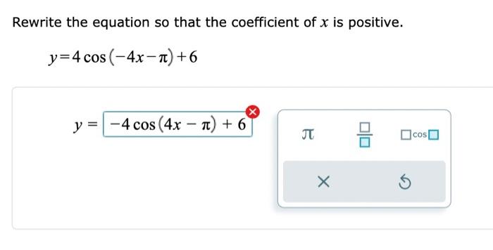 Solved Write a function of the form g(x)=AsinBx for the | Chegg.com