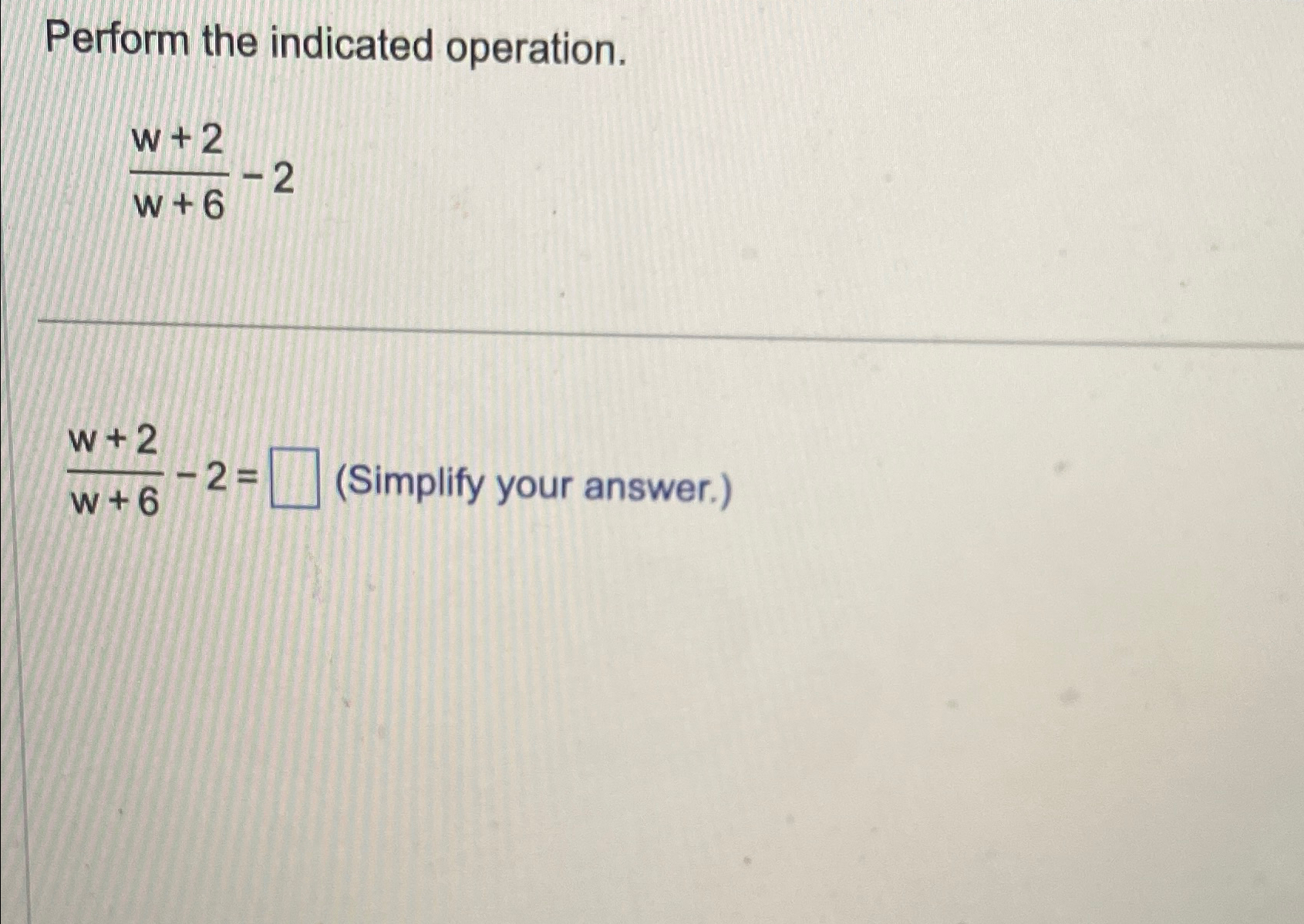 Solved Perform the indicated | Chegg.com