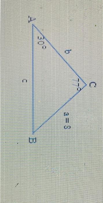 Solved Solve the triangle. B= (Do not round until the final | Chegg.com