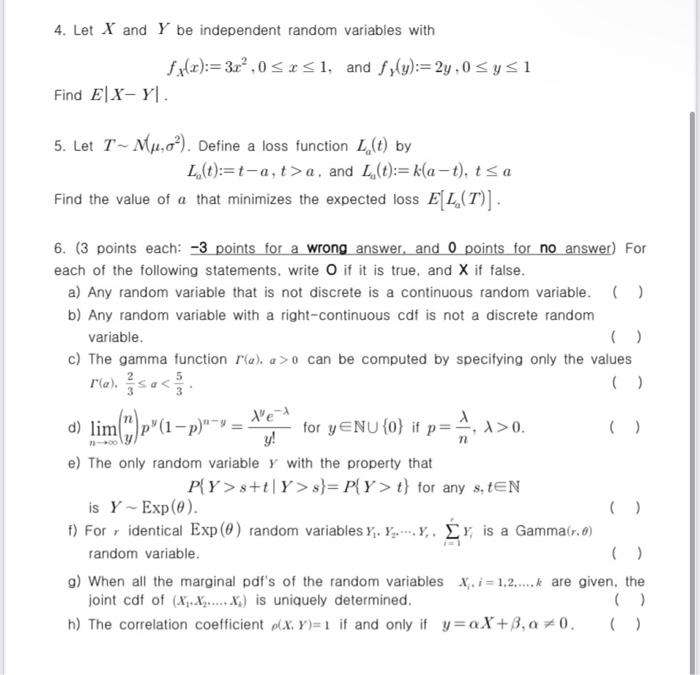Solved 1. For p>0,q>0, let the pmf of a random variable X be | Chegg.com