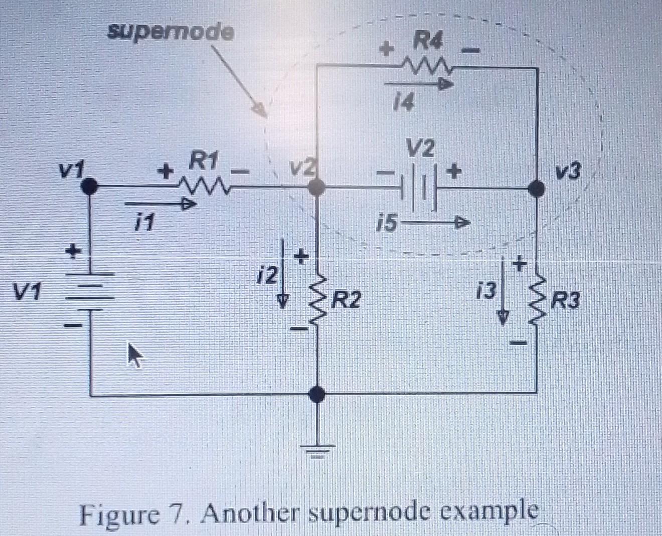Solved R1= 3 R2= 2 R3= 6 R4= 7 V1= 12 V2= 24 Find I1, I2, I3 | Chegg.com