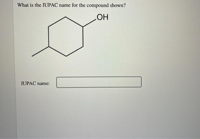 Solved Select the correct IUPAC name for the branched chain | Chegg.com
