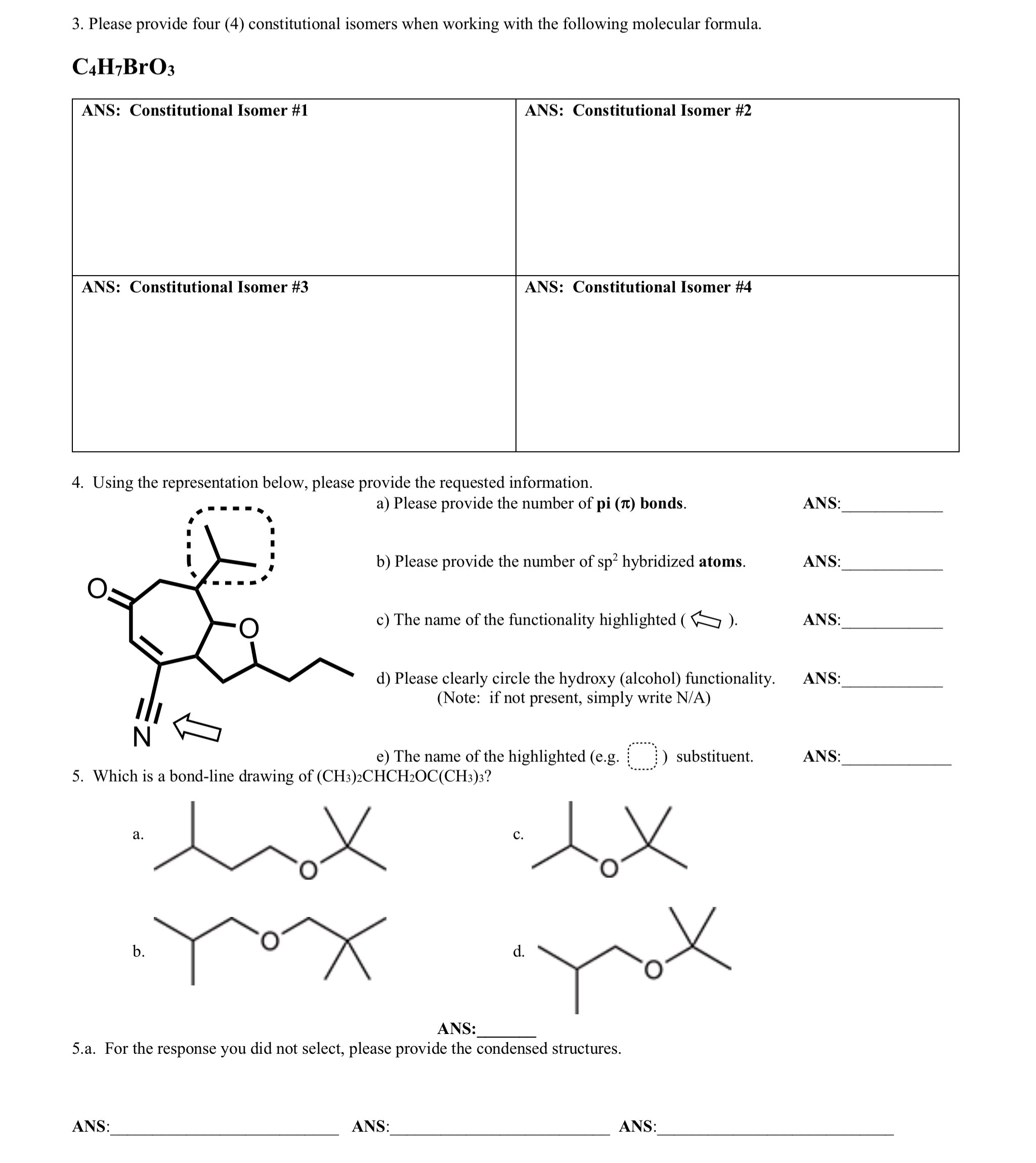 Solved Please provide four (4) constitutional isomers when | Chegg.com Solved Please provide four (4) constitutional isomers when | Chegg.com