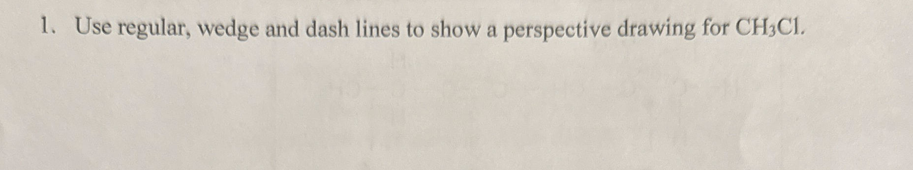 Solved Use regular, wedge and dash lines to show a | Chegg.com