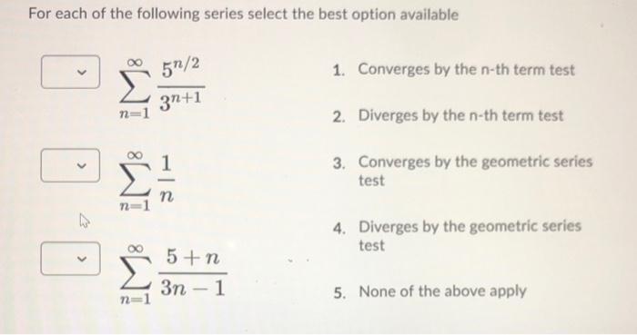Solved Consider the sequence an = 4+n3 6+n + 3n2 Find the | Chegg.com