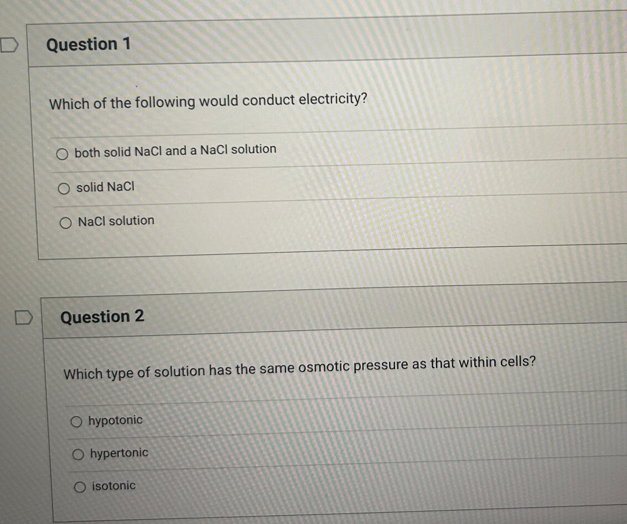 Solved Questions 1 ﻿&2 | Chegg.com