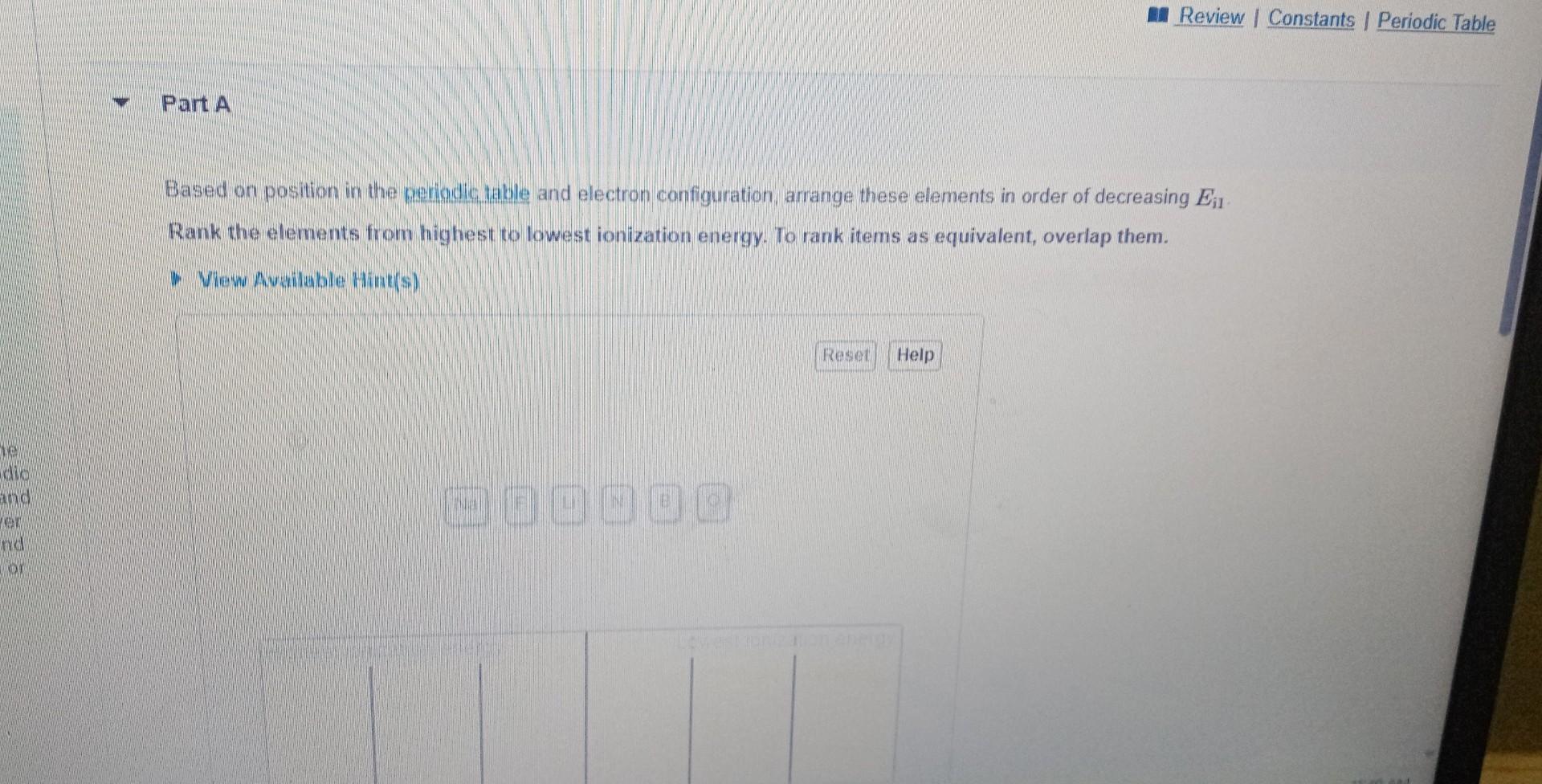 Solved Based on position in the periodic table and electron | Chegg.com
