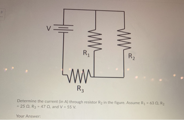 Solved don't we use the V= IR equation to figure this out? | Chegg.com