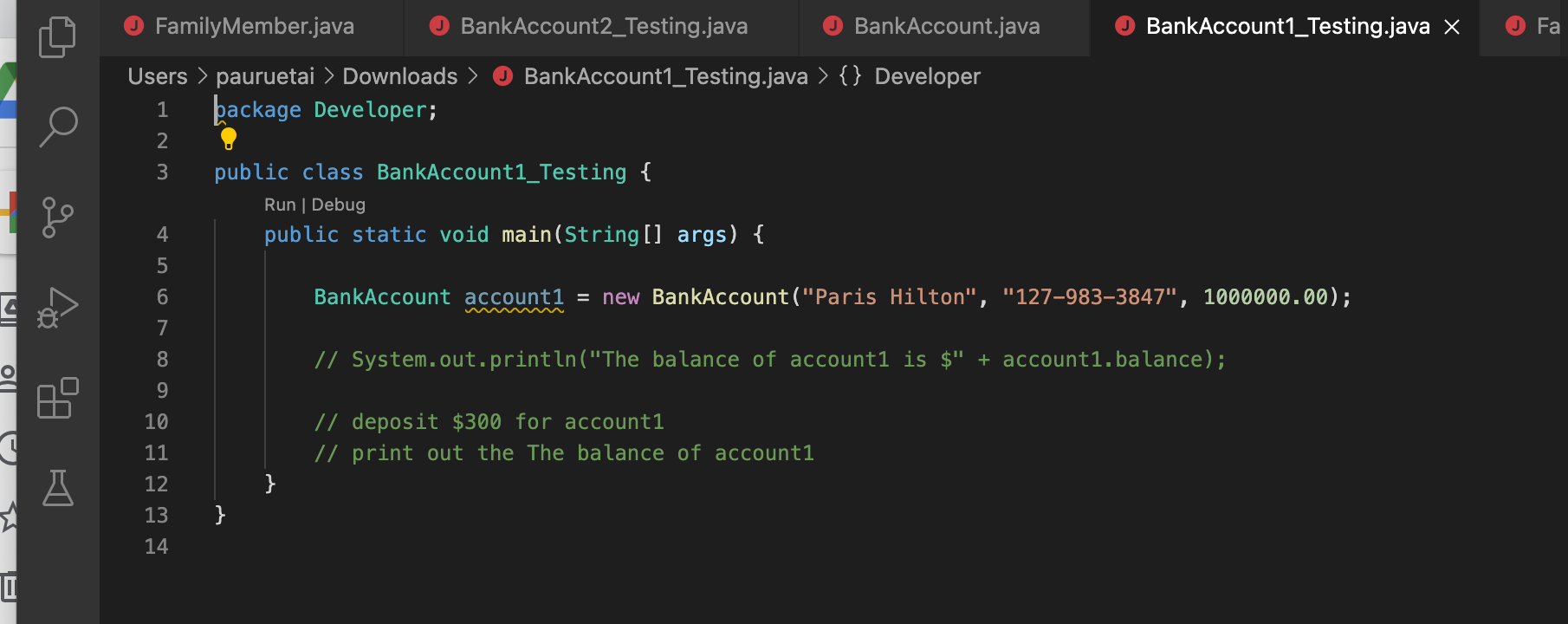 Solved 1999 Exercise 4: (2 points) Project Name Instruction | Chegg.com