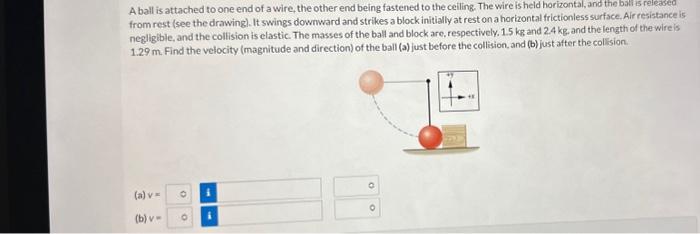 Solved One object is at rest, and another is moving. The two | Chegg.com