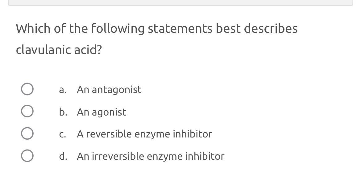 Solved Which of the following statements best describes | Chegg.com