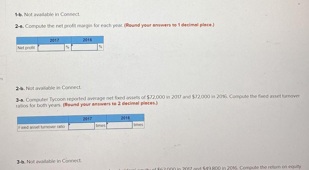 Solved \r\n\r\n4-a. Computer Tycoon reported average | Chegg.com
