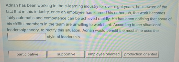 Solved Ali is the HR manager for the ATUT Robot Company. He | Chegg.com