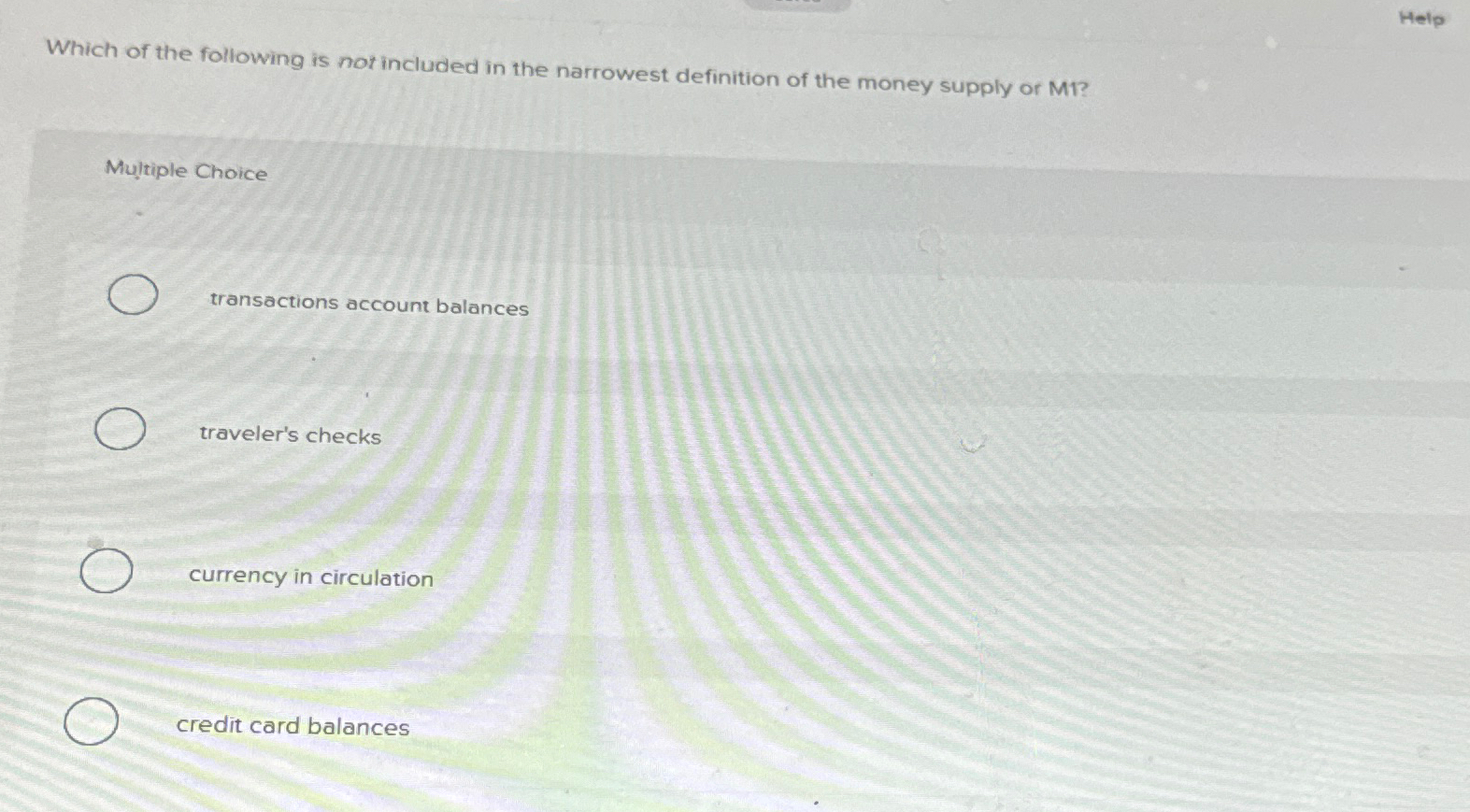 Solved Which of the following is not included in the | Chegg.com