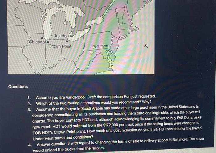 Solved HDT Truck Company has been located in Crown Point, | Chegg.com