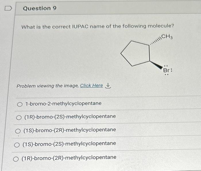 Solved What is the correct IUPAC name of the following | Chegg.com