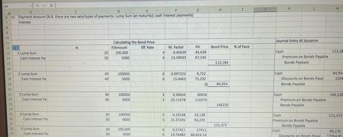Solved 1. Use the present value tables (example excel | Chegg.com