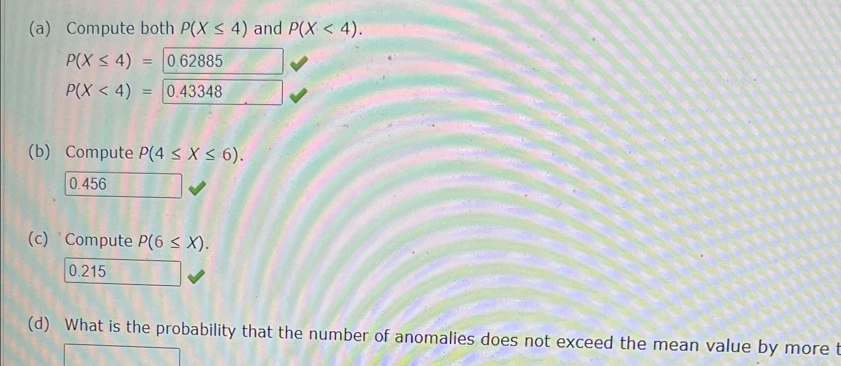 (a) Compute both P(x