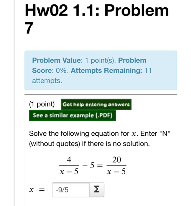 Solved Hw02 11 Problem Problem Value 1 Points Problem