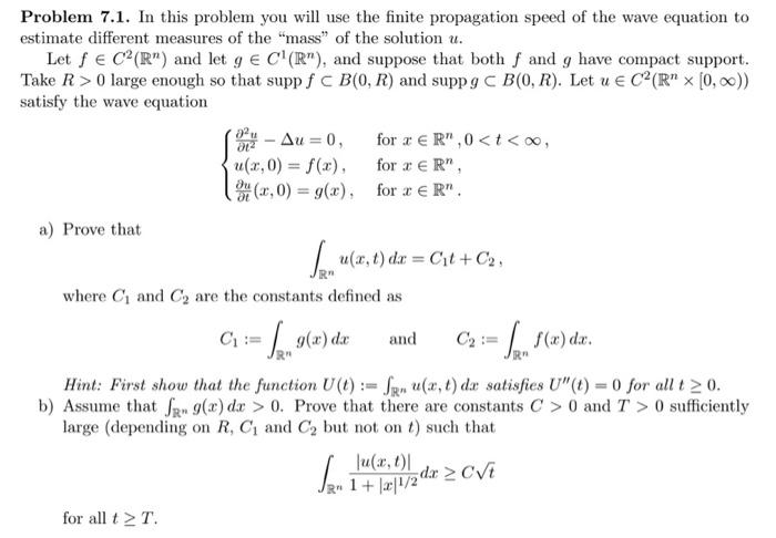 Solved Problem 7 1 In This Problem You Will Use The Finite
