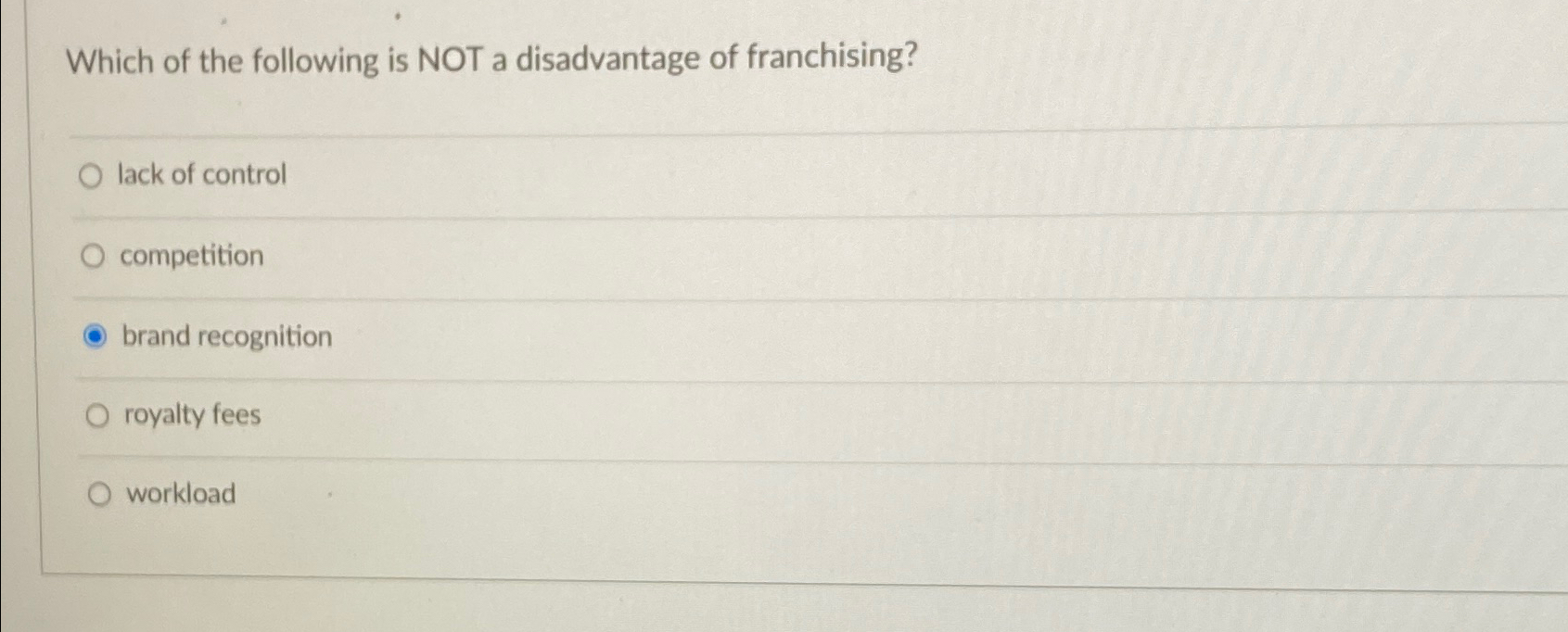 Solved Which of the following is NOT a disadvantage of | Chegg.com