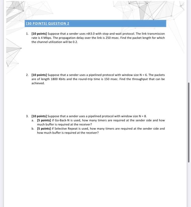 Solved Hi, don't answer 1. I need answers for 2&3put | Chegg.com