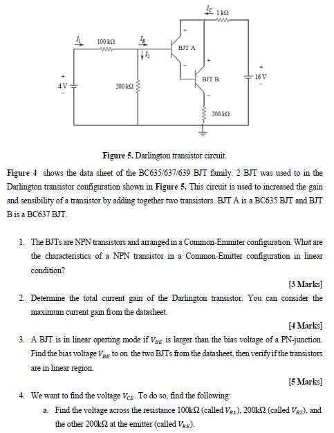 Solved BC635/637/639 NPN EPITAXIAL SILICON TRANSISTOR TO-82 | Chegg.com