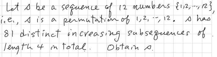 Solved Let A be a sequence of 12 | Chegg.com