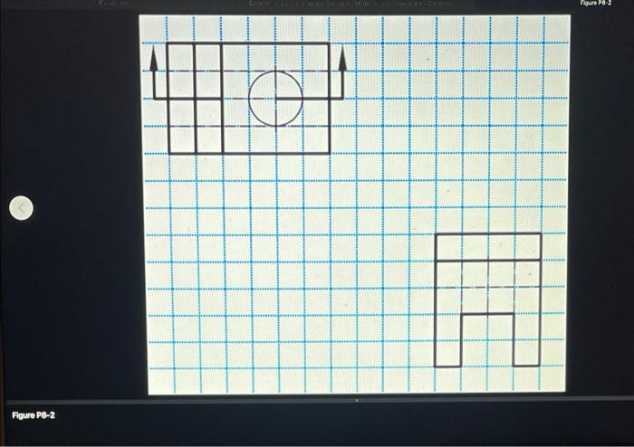 Given the two views appearing sketch the section view | Chegg.com