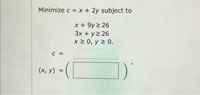 Solved solve the LP problem. if no optimal solution exists, | Chegg.com