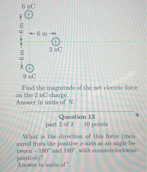 Solved Three positive point charges are arranged in a | Chegg.com
