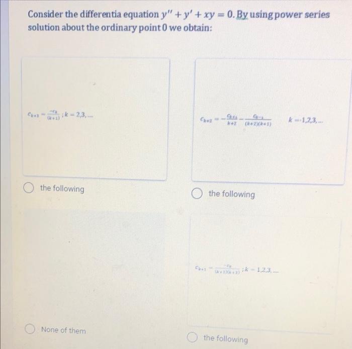 Solved Consider the differentia equation y Solved Consider the differentia equation y