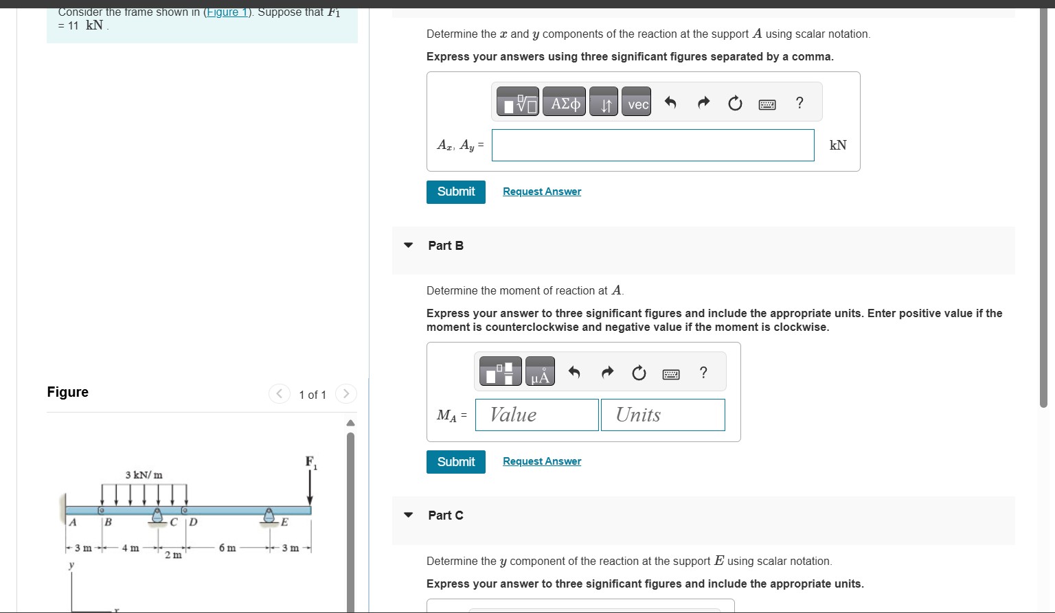 Solved Consider the frame shown in (티gure 1). ﻿Suppose that | Chegg.com