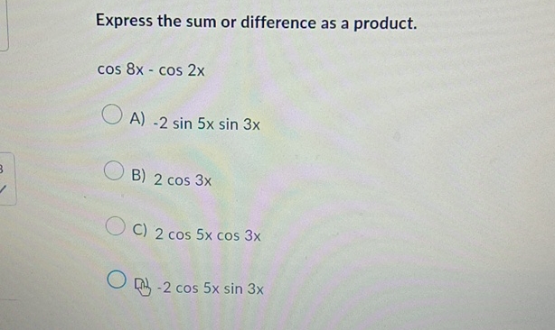 Solved Express the sum or difference as a | Chegg.com