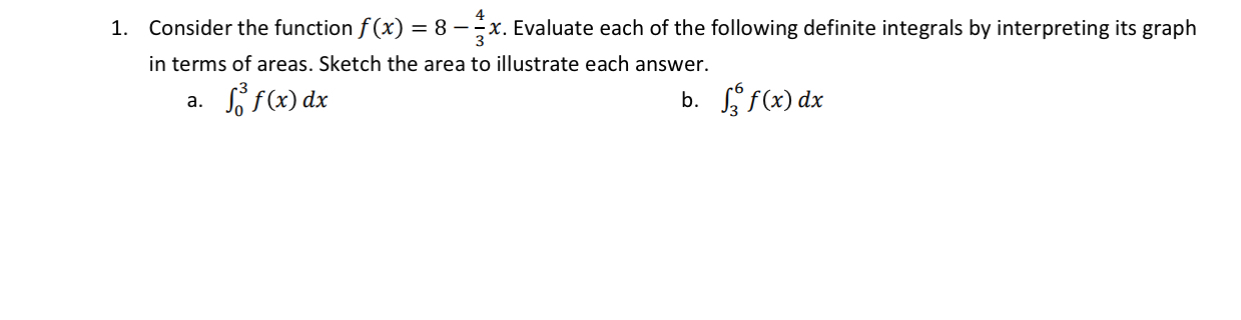 Solved Consider the function f(x)=8-43x. ﻿Evaluate each of | Chegg.com