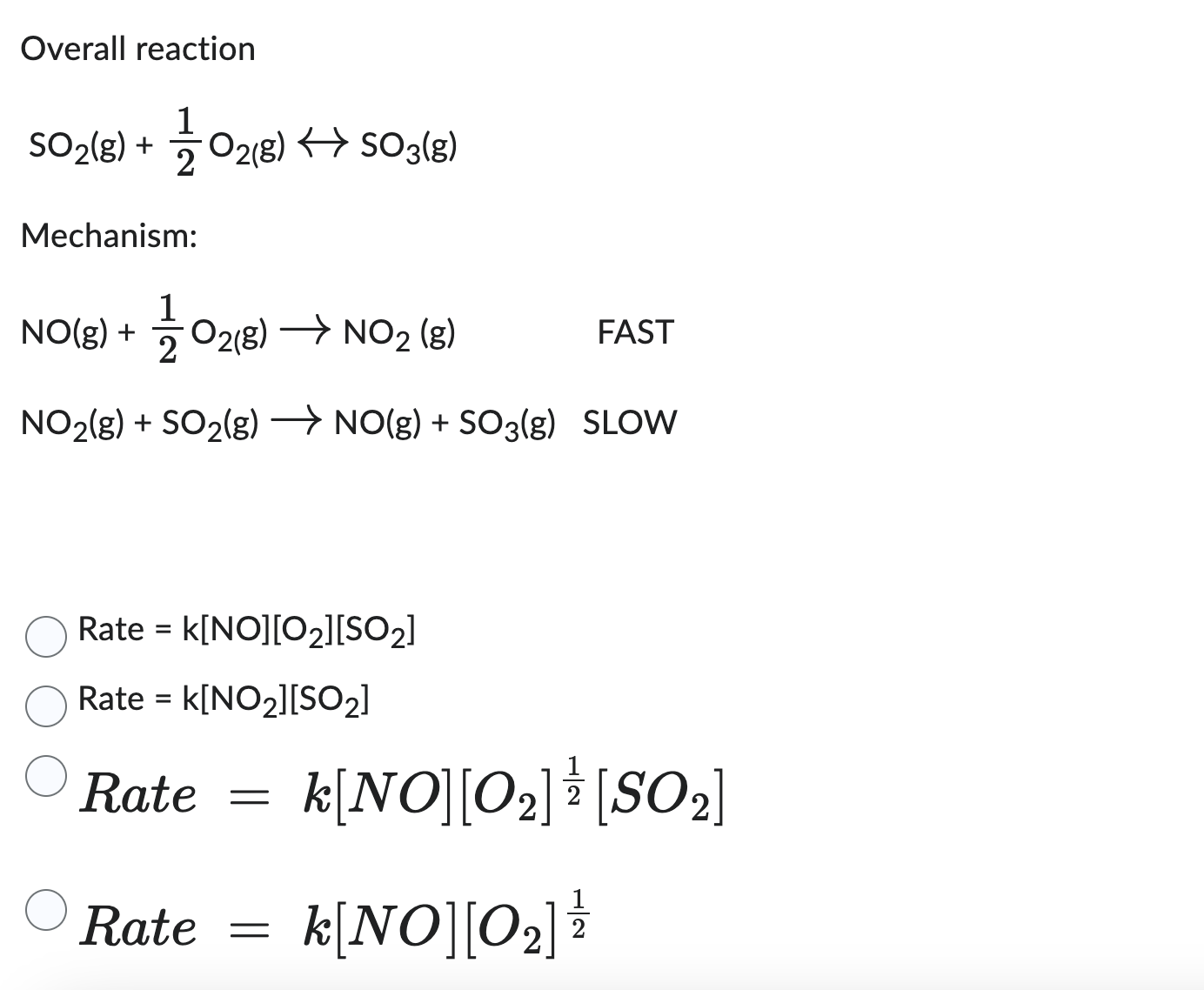 Solved Overall | Chegg.com