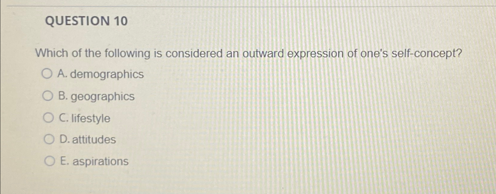 Solved QUESTION 10Which of the following is considered an | Chegg.com