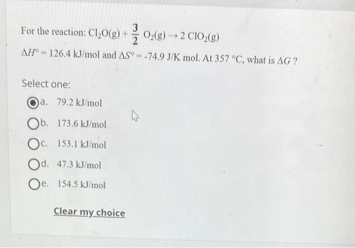 Solved Consider this reaction. 2C (graphite) +H2( g) C2H2( | Chegg.com