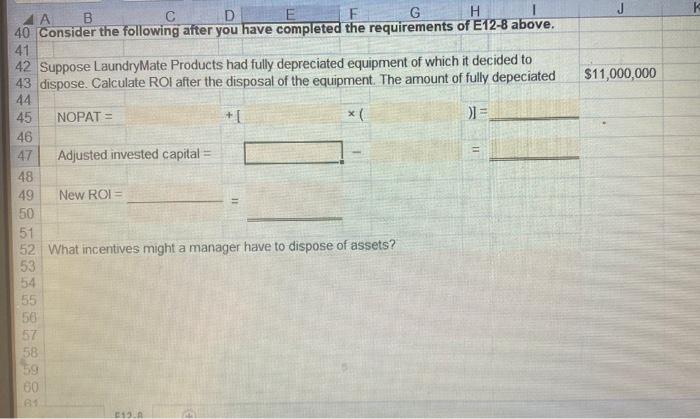 Solved mequirea Calculate NOPAT, invested capital, and ROI | Chegg.com