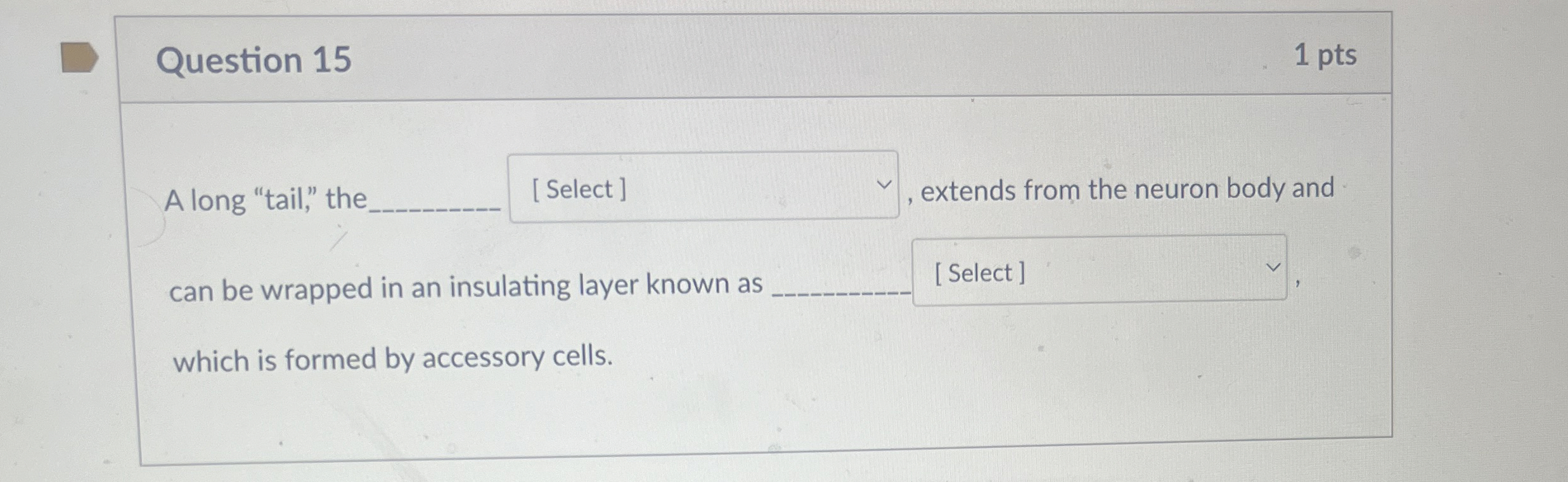 Solved Question 151 ﻿ptsA long "tail," the q, , ﻿extends | Chegg.com
