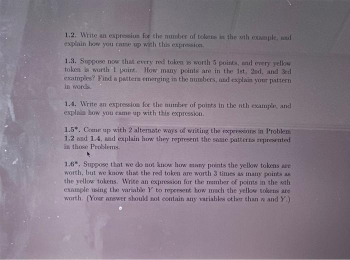 Solved 1.1. In the image below, how many tokens are there in | Chegg.com