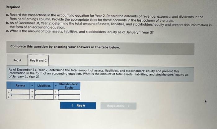 Solved Exercise 1-6A (Algo) Effect of transactions on the | Chegg.com